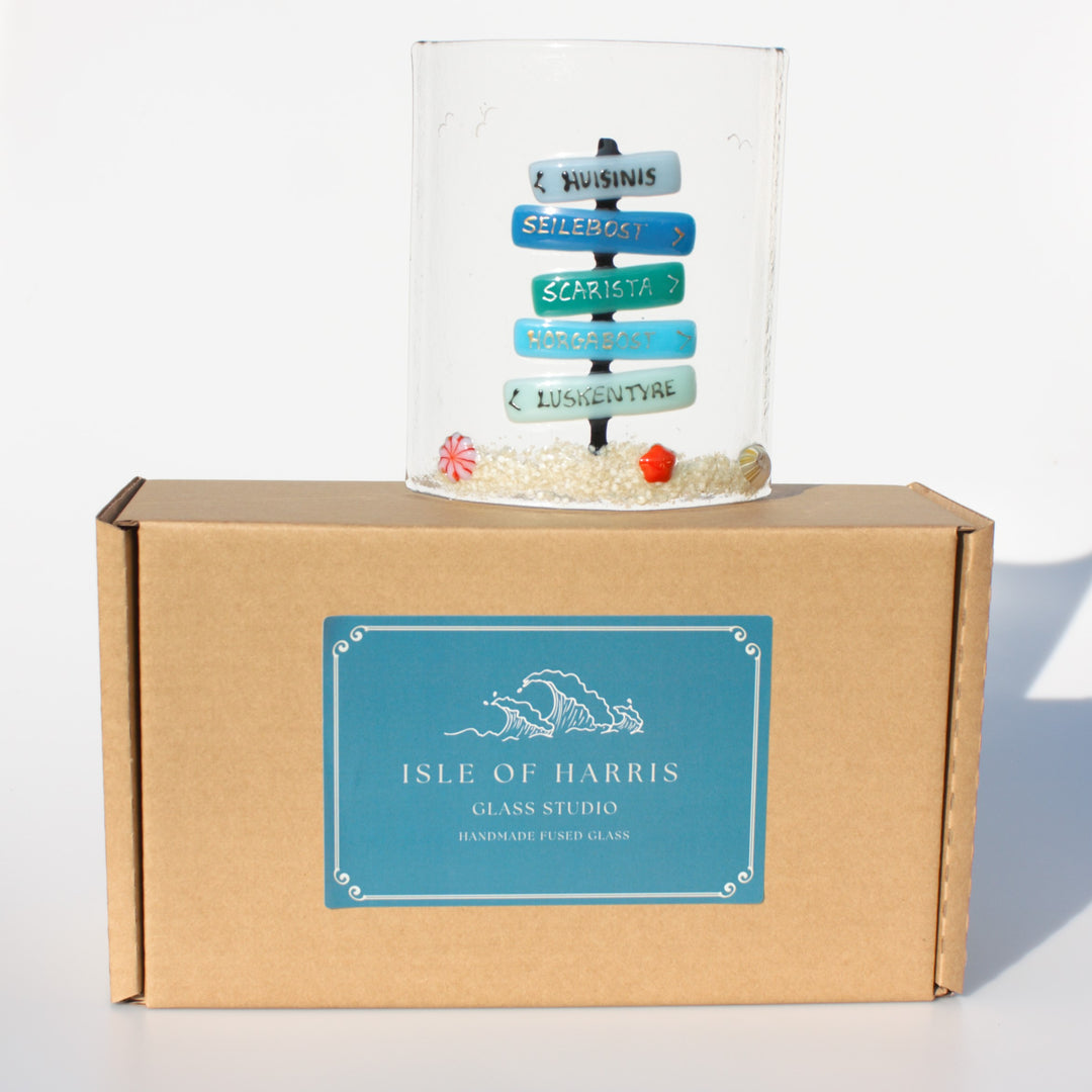 Beach Sign – Isle of Harris Glass Studio